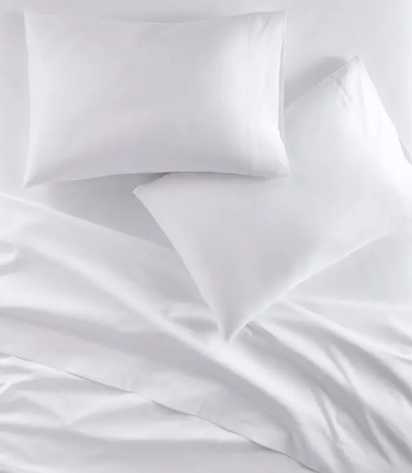 PEACOCK ALLEY Emily Sheet Set - White