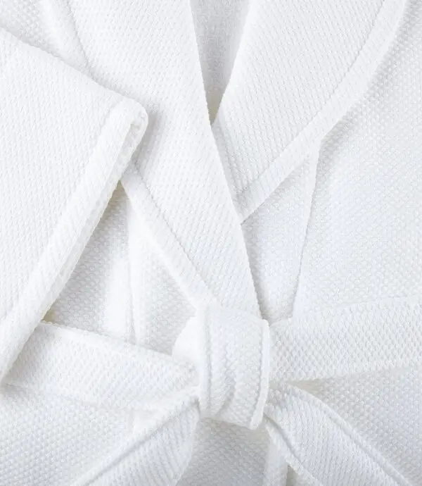PEACOCK ALLEY Spa Bathrobe - White