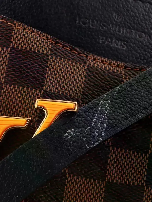 LOUIS VUITTON Riverside Damier Tote Bag - Brown