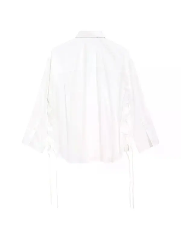 Balenciaga Drawstring-detail Shirt