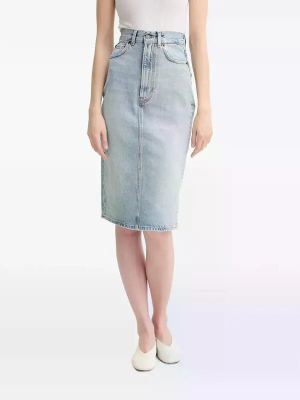 Fiorucci Midi Denim Skirt