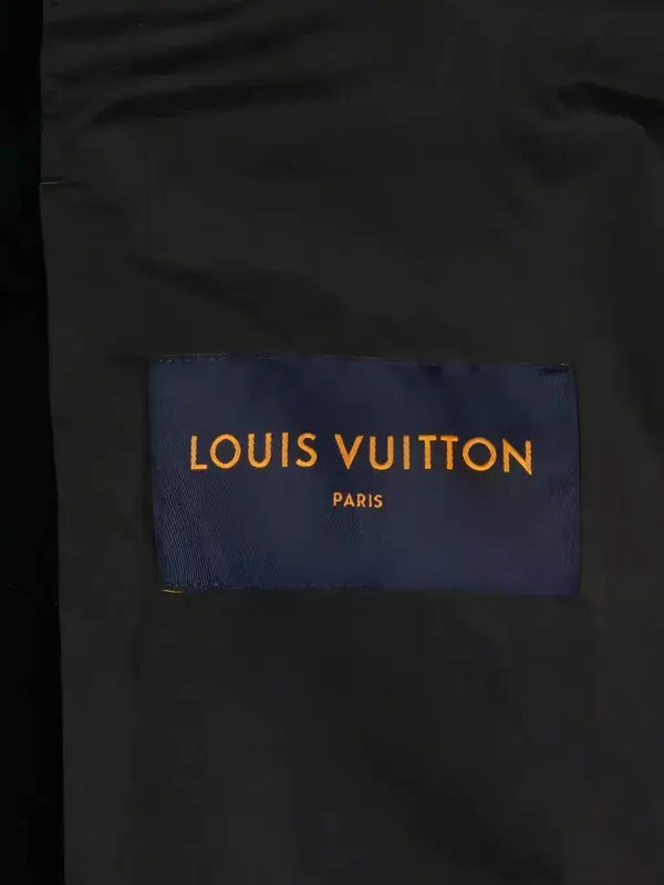 LOUIS VUITTON 2010s Velvet Hooded Jacket