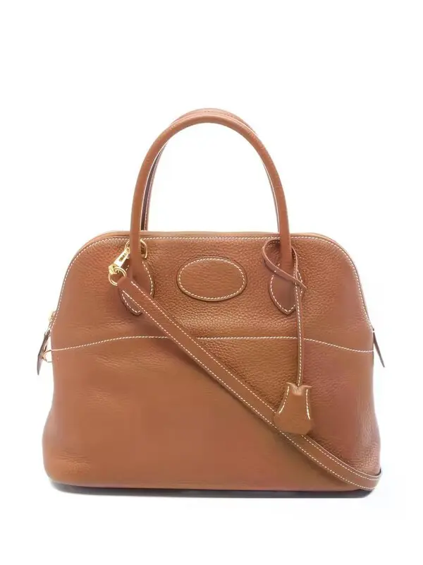 Hermès 2020 Bolide 31 Leather Tote Bag - Brown