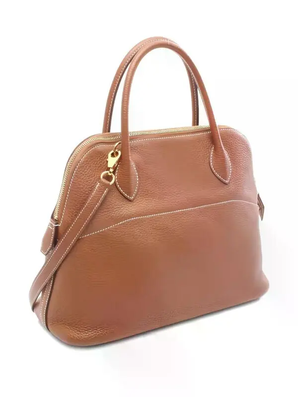Hermès 2020 Bolide 31 Leather Tote Bag - Brown