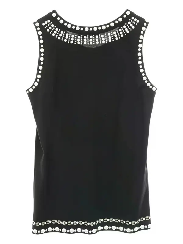 Dolce & Gabbana Logo Bijou Tank Top