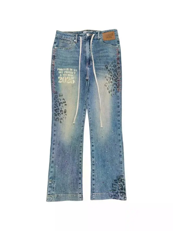 DUAA Liberta Printed Jeans