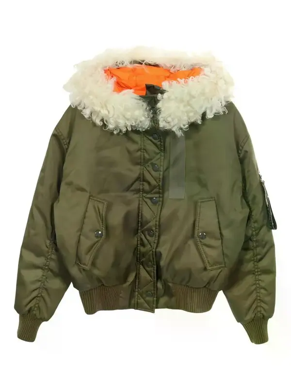 Miu Miu Hooded Down Jacket