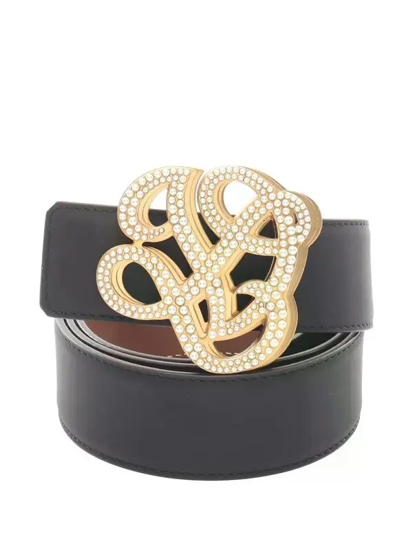 LOUIS VUITTON Dynasty Reversible Leather Belt - Black