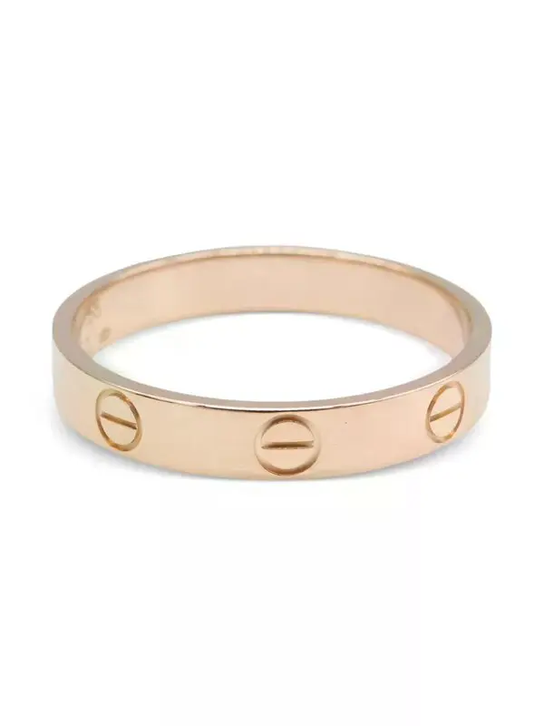CARTIER 2010s Mini Love Ring - Pink