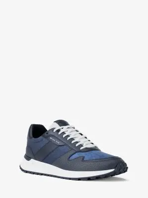 Michael kors Sneaker Men\'s Size 12 Dax Logo and Leather Trainer Round Toe Michael Kors | Shoes | Michael Kors Sneaker Mens Size 2 Dax  main image 2