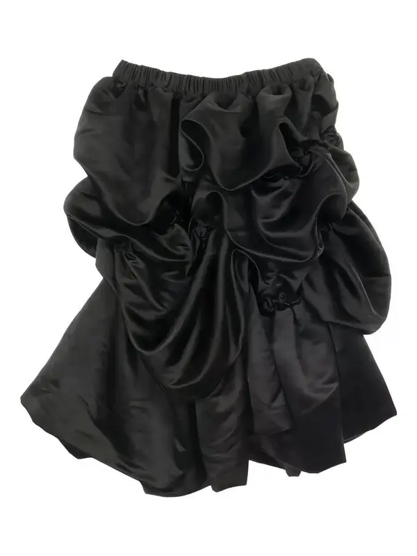 Comme Des Garçons Shirring Design Skirt