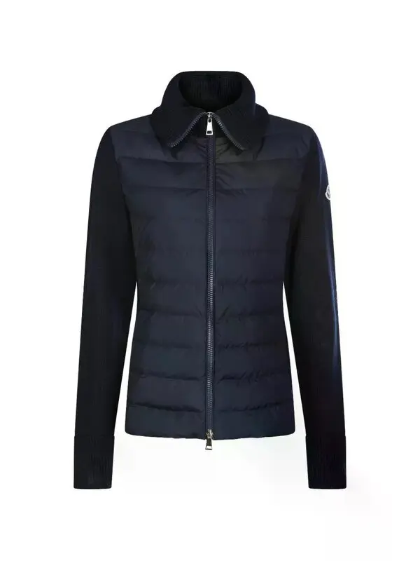 Moncler Padded Zip-up Cardigan - Blue