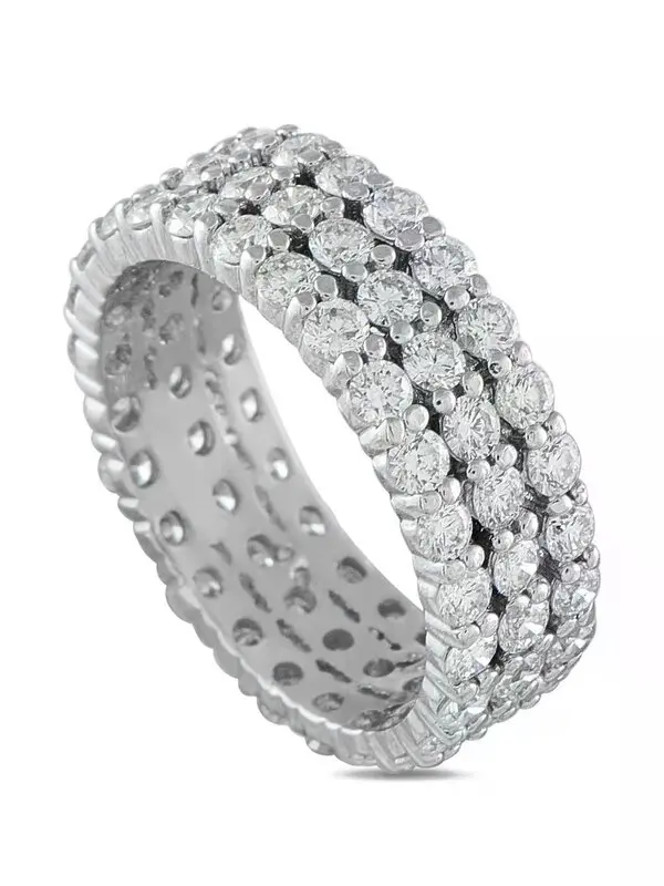 LB EXCLUSIVE Diamond Eternity Ring - Silver