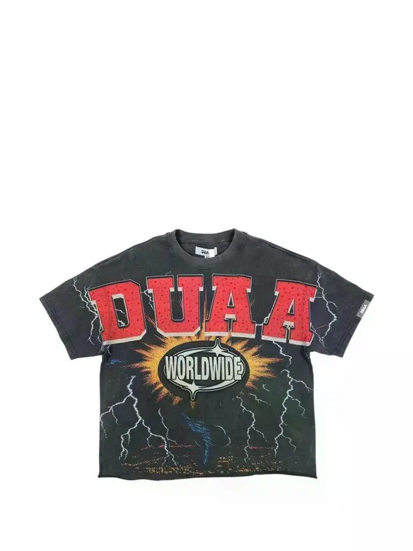 DUAA Worldwide Graphic T-shirt - Black