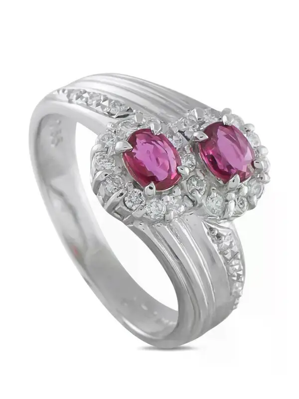 LB EXCLUSIVE Diamond And Ruby Ring