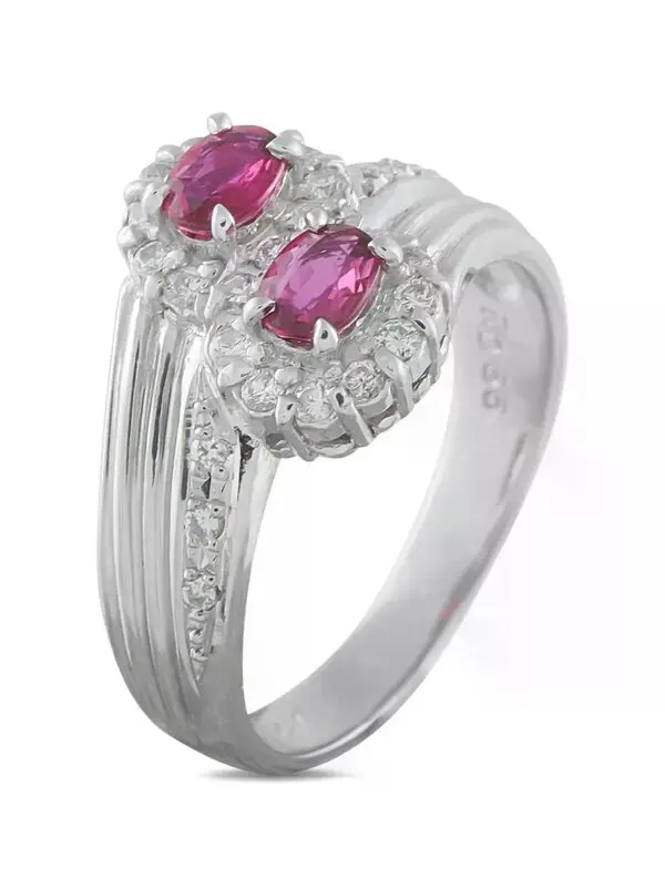 LB EXCLUSIVE Diamond And Ruby Ring