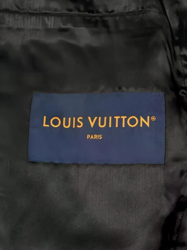LOUIS VUITTON 2010s Monogram Leather Jacket