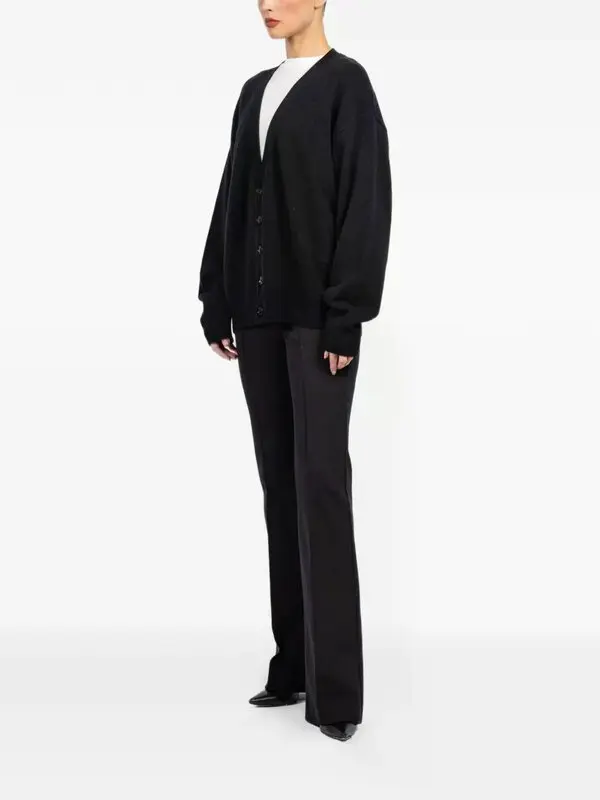 Extreme Cashmere Jonah Button Cardigan - Black