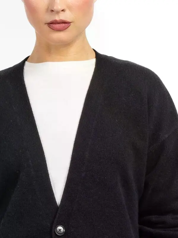 Extreme Cashmere Jonah Button Cardigan - Black