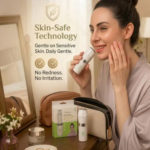 PURSONIC Painless Electric Shaverthe Claudine Collection