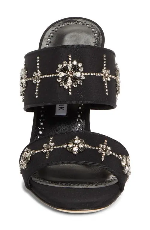 Manolo Blahnik Ralota Embellished Sandal