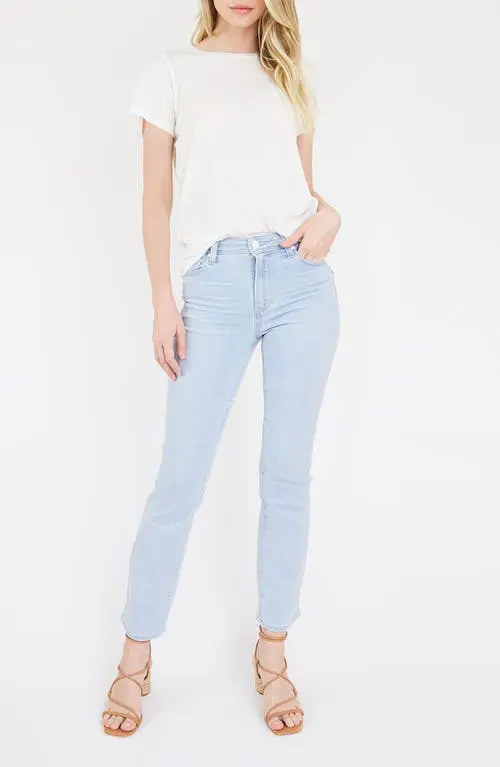 Paige Cindy High-waist Straight-leg Jeans