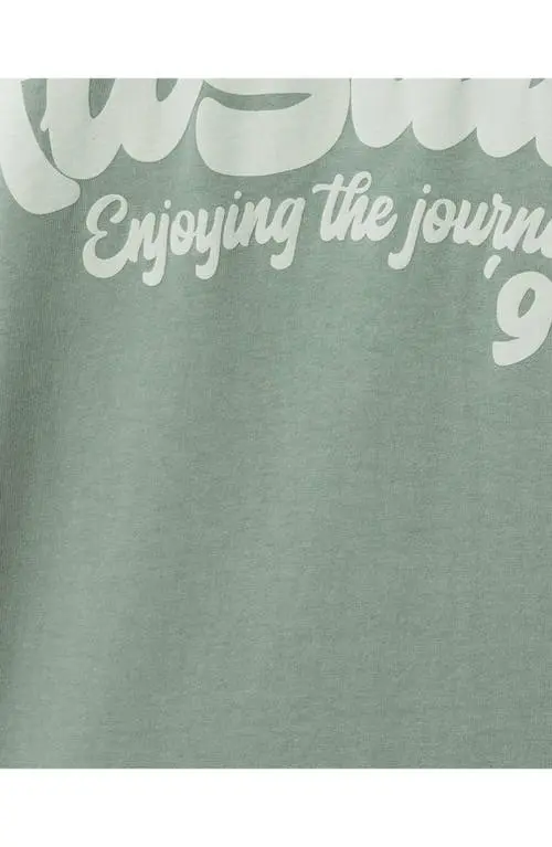 ALLSAINTS Odyssey Cotton Graphic T-shirt - Spring Green