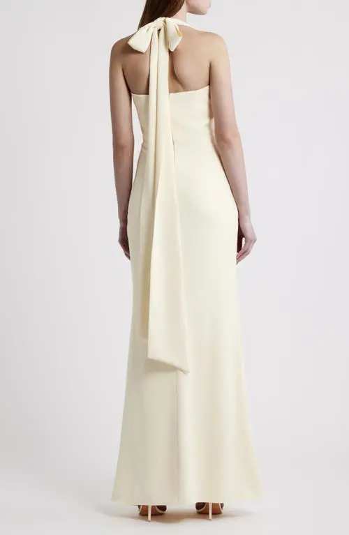 Oddmuse Halter Maxi Dress