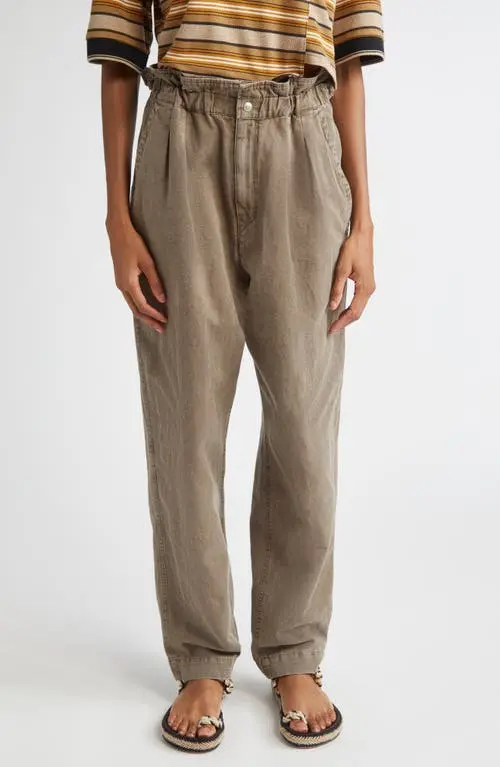 Isabel Marant Neriah Cotton & Linen Pants