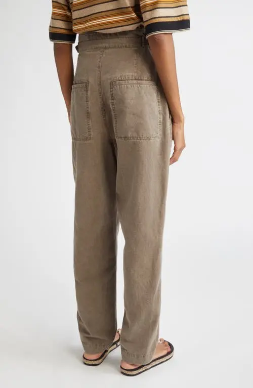 Isabel Marant Neriah Cotton & Linen Pants