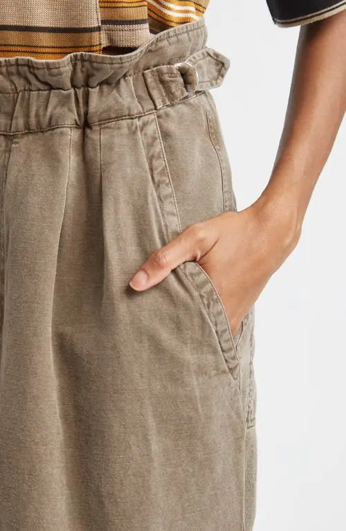 Isabel Marant Neriah Cotton & Linen Pants