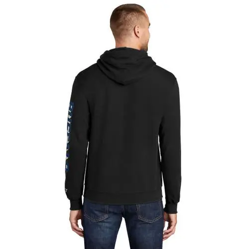 STARTER Buffalo Bills Wordmark Logo Pullover Hoodie