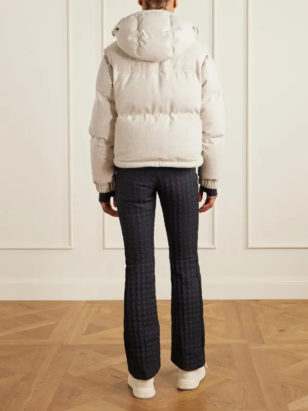 Moncler Yintab Convertible Hooded Ski Jacket