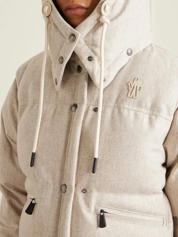 Moncler Yintab Convertible Hooded Ski Jacket