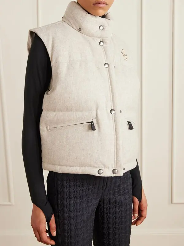 Moncler Yintab Convertible Hooded Ski Jacket