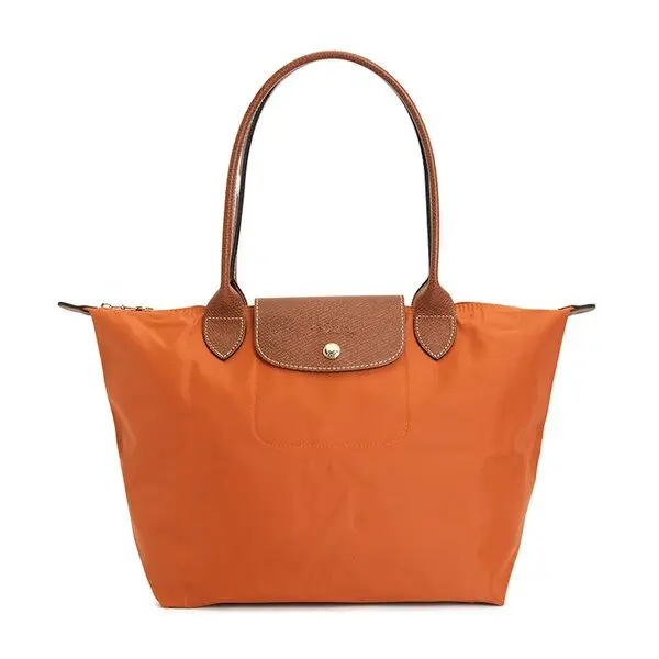 Longchamp Le Pliage M Shoulder Bag - Brick
