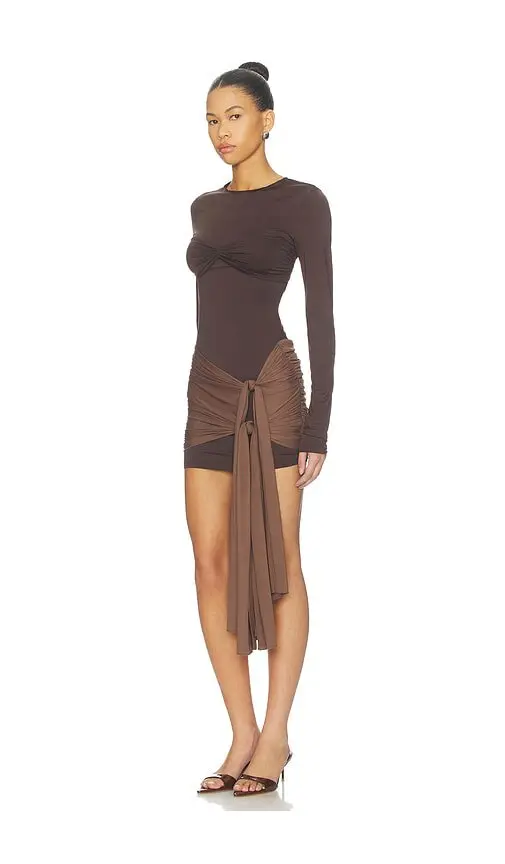 Lioness Midnight Mini Dress - Chocolate