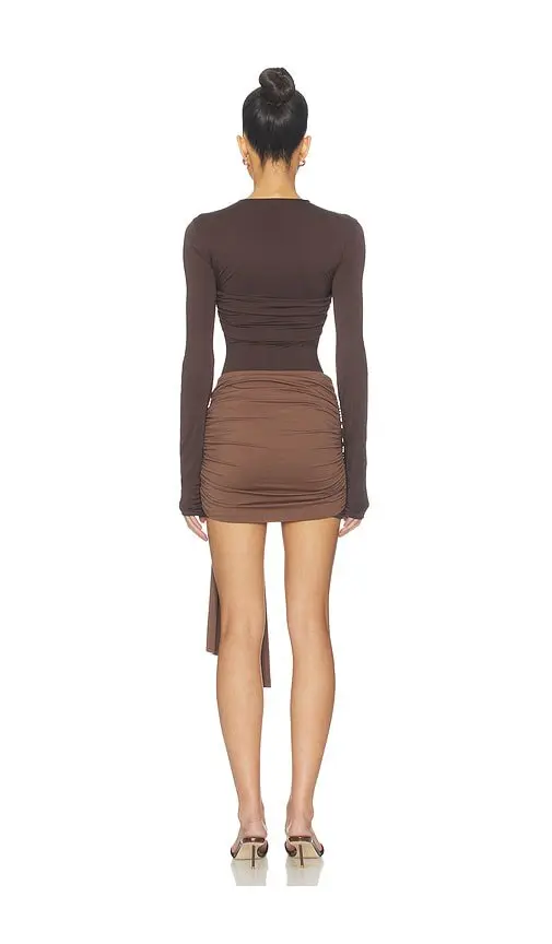 Lioness Midnight Mini Dress - Chocolate