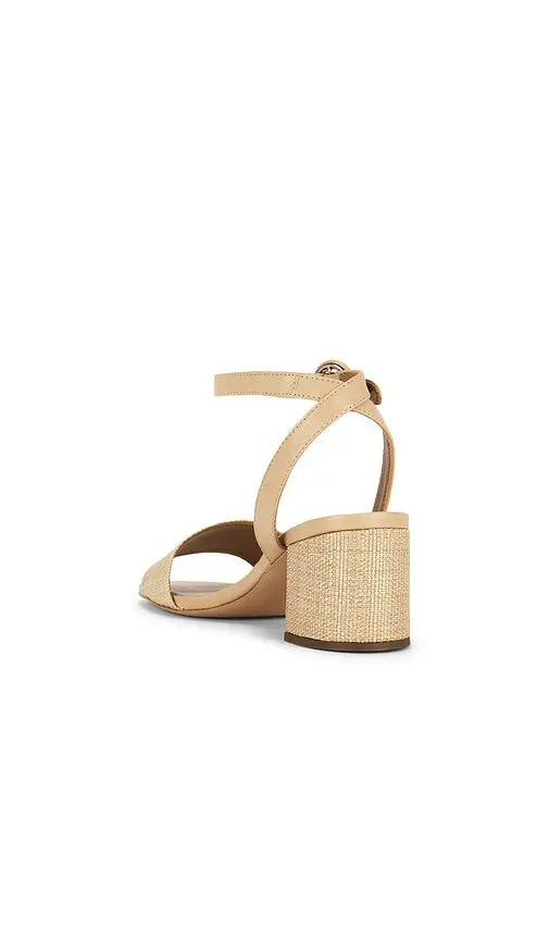 Raye Julia Raffia Block Heel Sandals