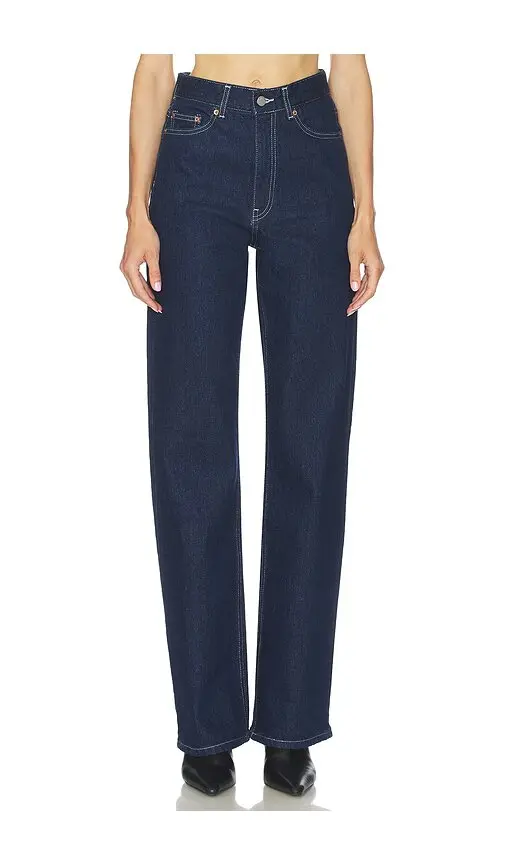 DR. DENIM Echo Straight Leg Jeans - Blue