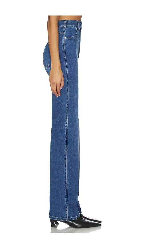 DR. DENIM Moxy Straight Leg Jeans - Blue