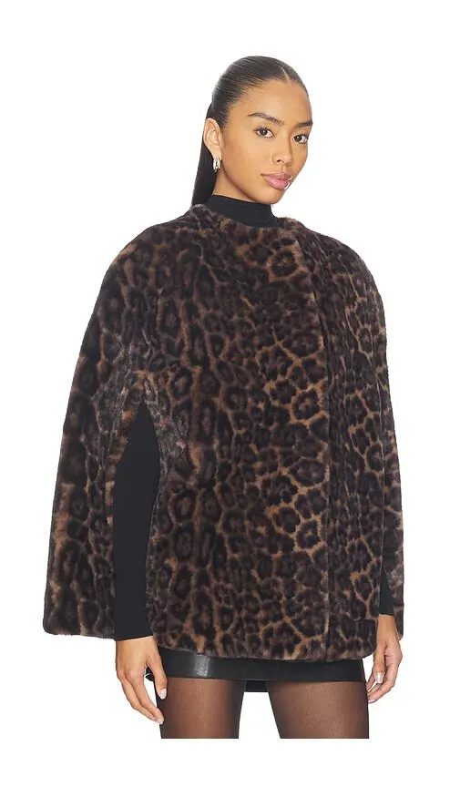 Apparis Sloane Leopard Cape