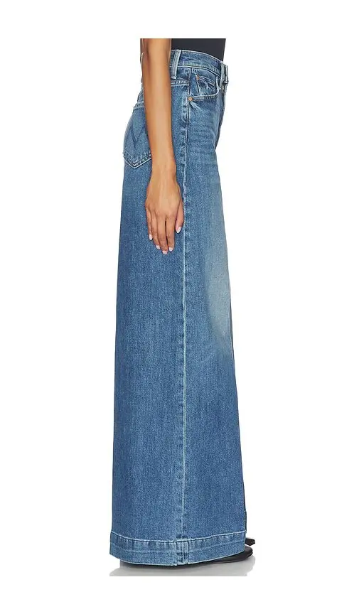 MOTHER The Headliner Sneak Jeans - Blue