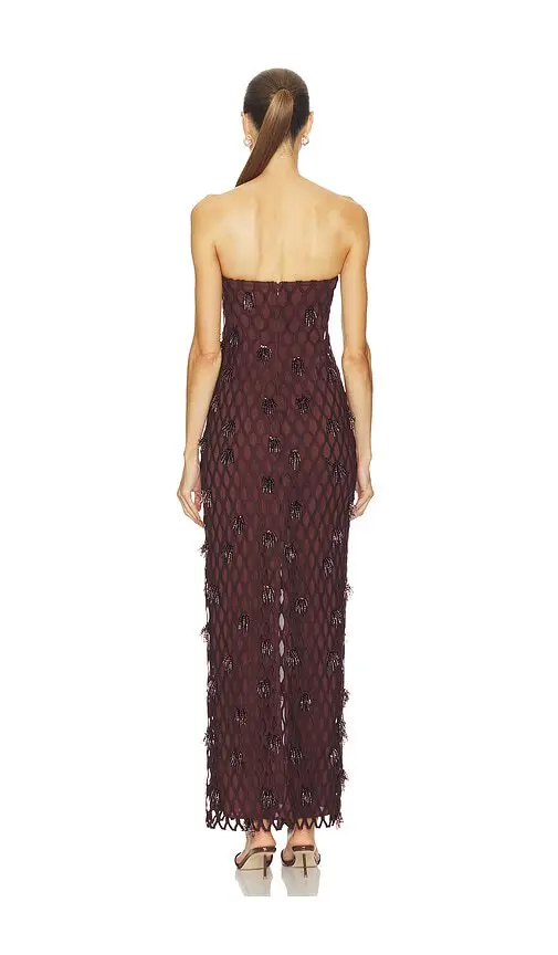 Simkhai Iridessa Bustier Gown