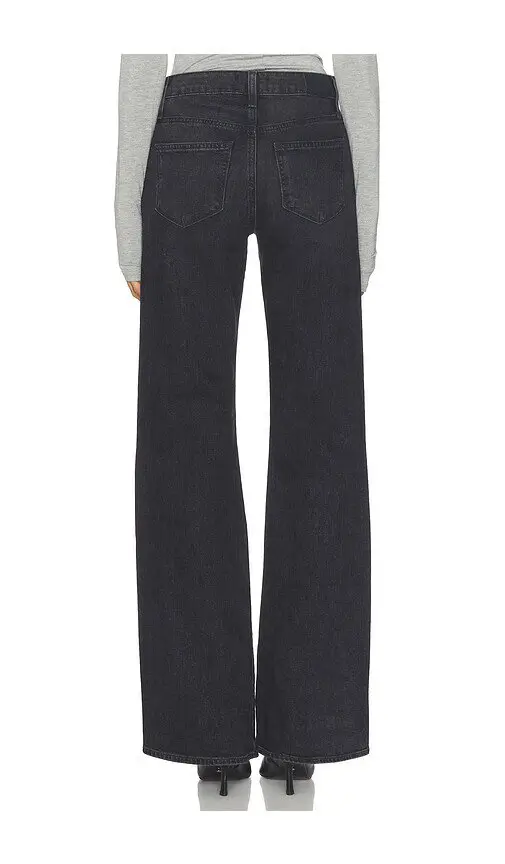 Paige Sofia High Rise Flared Jeans - Black