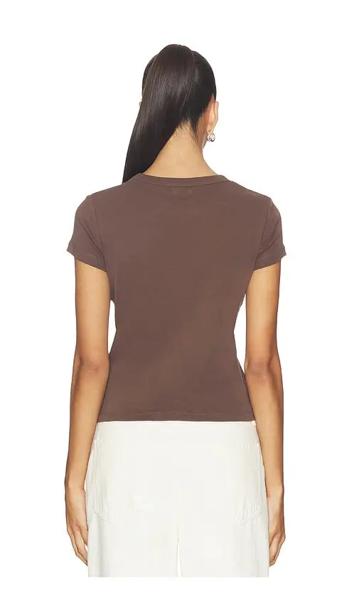 ST. AGNI Organic Cotton Baby Tee - Brown