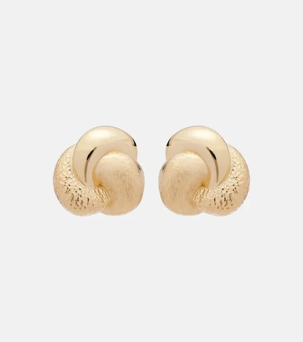 Carolina Herrera Clip-on Earrings - Gold