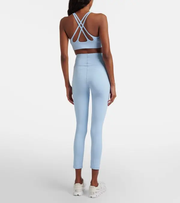Adidas By Stella McCartney Logo Leggings - Blue