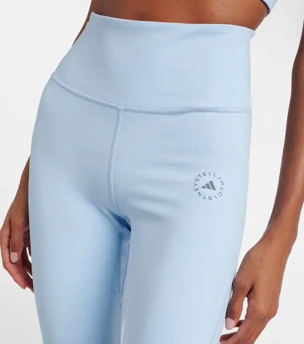 Adidas By Stella McCartney Logo Leggings - Blue