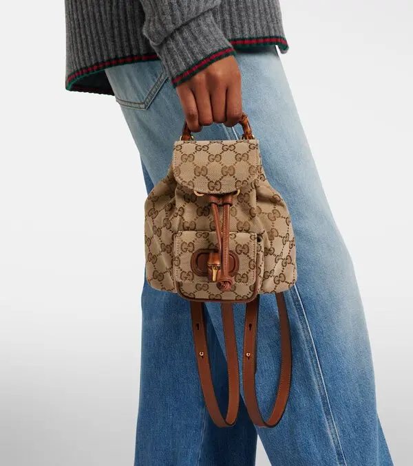Gucci Bamboo Medium Backpack